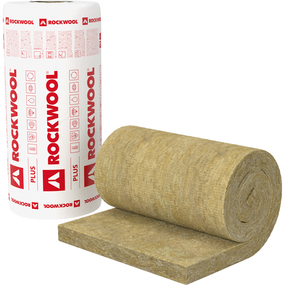 Rockwool TOPROCK PLUS 039 20cm 2x1mètre laine de roche RF/ rouleau 2m²