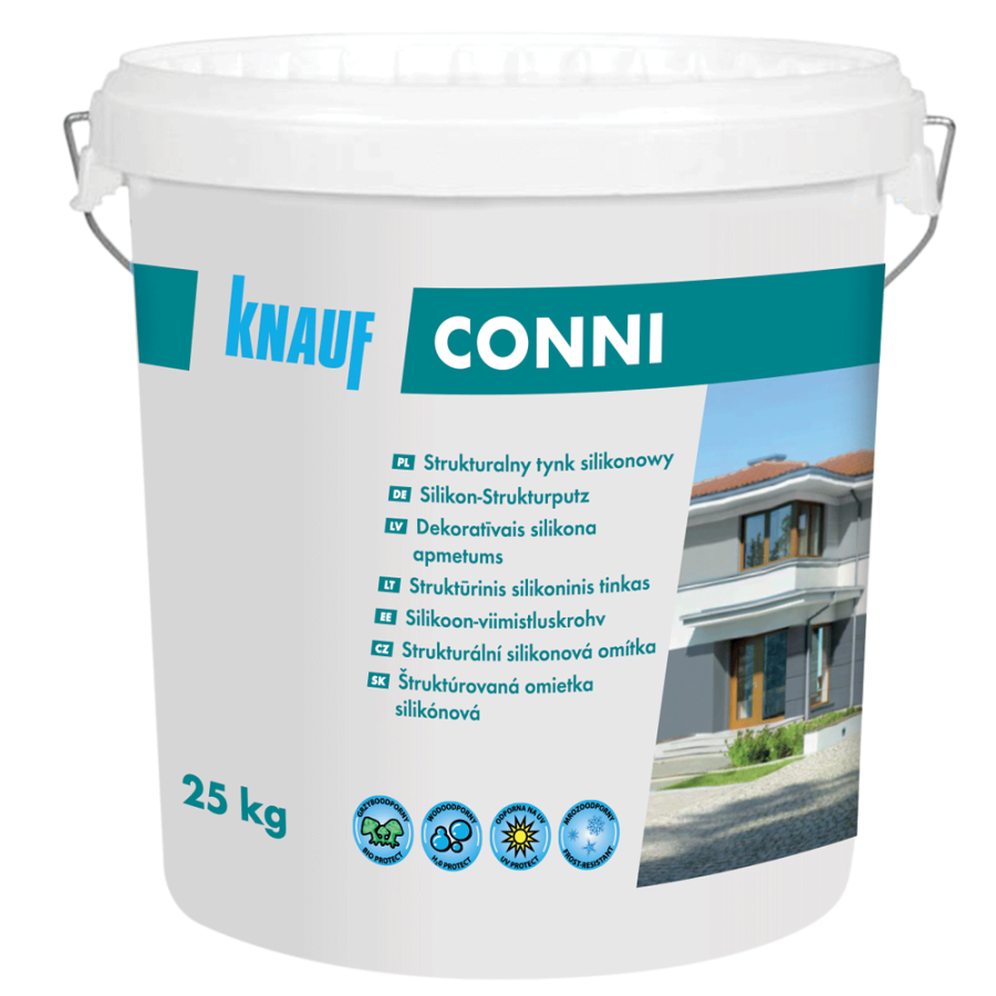 Crépis Knauf Conni S 102 1.5mm siliconé/ seau 25kg