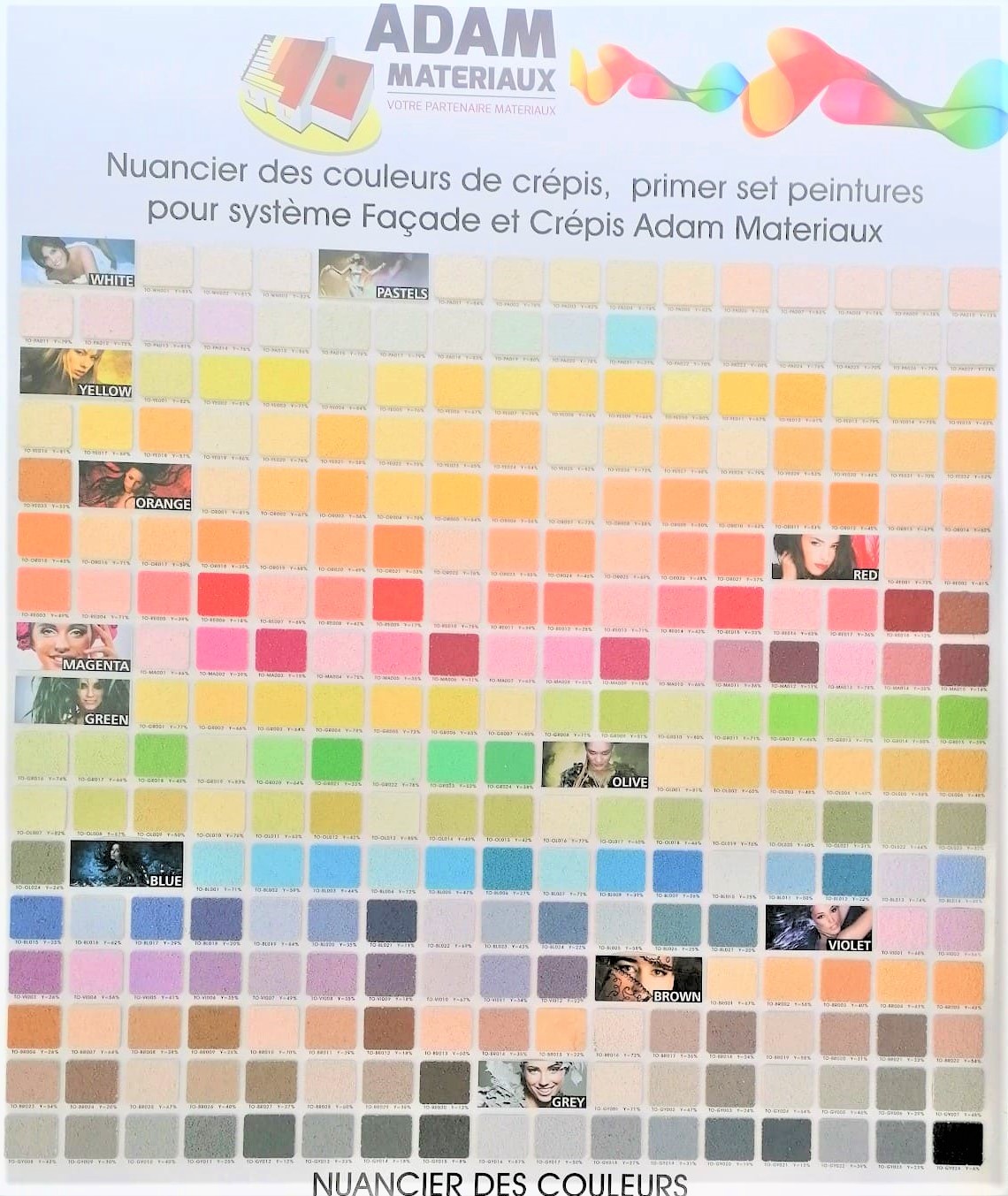 Peinture silicone acrylique Adam Materiaux TO-RAL 4700/10L