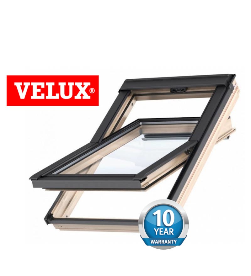 Fenêtre de toit Velux en bois 78x98cm GZL MK04 1051/ pièce